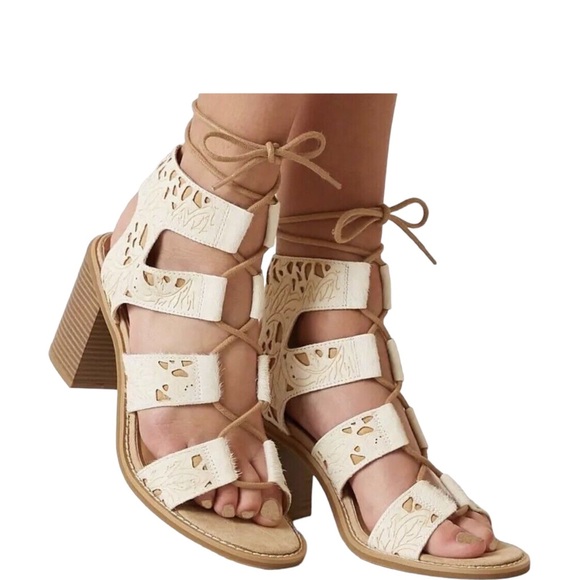 Farylrobin | Shoes | Faryl By Farylrobin White Calf Hair Leather Block ...